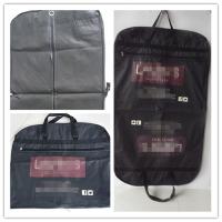 China Zippered Garment Bags With Pockets / Cloth Garment Bags , Fold Up Garment Bag for sale
