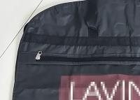 China Zippered Garment Bags With Pockets / Cloth Garment Bags , Fold Up Garment Bag for sale