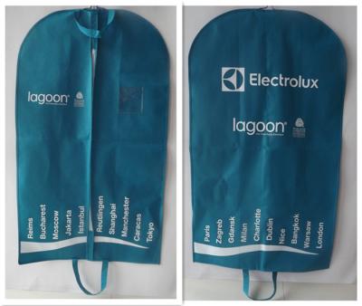 China Fashionable Mens Suit Garment Bag in Non Woven Fabric ISO9001 Certification for sale