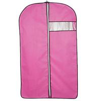 China Zippered Garment Bags with Clear Window , Hanging Garment Bags For Travel for sale