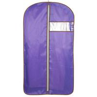 China Zippered Garment Bags with Clear Window , Hanging Garment Bags For Travel for sale
