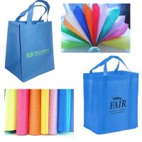 China Generic Supermarket Non Woven Shopping Bag Non Woven Fabric Bags for sale