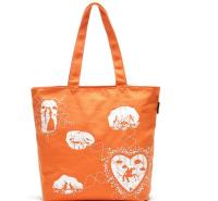 China Eco Friendly Cute Doraemon Ladies Tote Bags Cotton Handbags for Womens for sale