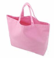 China Pink Printed Canvas Tote Bags Ladies Cotton Handbags for Ladies Supermarket for sale