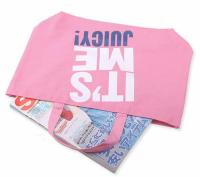 China Pink Printed Canvas Tote Bags Ladies Cotton Handbags for Ladies Supermarket for sale