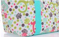 China Custom Printed Tote Bags Reusable Polyester Handbag for Womens for sale