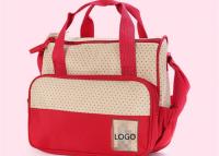 China Multicolored Yummy Mummy Baby Diaper bags Changing with One Inner Pouch for sale
