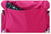 China Polyester Cute Baby Diaper Backpack  Rose Color Eco Friendly Advantage for sale