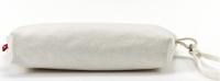 China White Cotton Large Travel Cosmetic Bags Hanging Cosmetic Cases Custom for sale