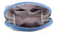 China Custom PVC Leather Cosmetic Bag ,  SGS Stylish Makeup Bag For Girls for sale