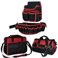 China Black and Yellow Heavy Duty Tool Bag For Electrical / Garden / Networking for sale