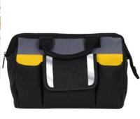 China Heavy Duty Kit Black Electrician Tool Bag , Large Tool Tote Bag 50*40*30 cm Size for sale