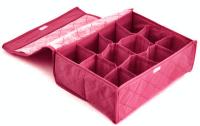 China PP Non Woven Clothes Storage Boxes / Underwear Storage Organizer 12 Compartment for sale