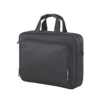 China Black Nylon Business Computer Bag , Mens Laptop Briefcase 16 inch Computer Bag OEM for sale