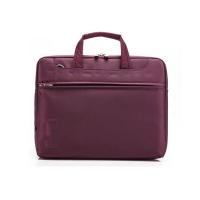 China Fashionable Womens Briefcase Messenger Bag / 16 inch Laptop Bag Purple for sale