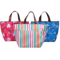 China Insulated Picnic Cooler Bags Polyester Lunch Bags For Frozen Food for sale