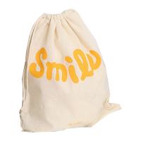 China 2 Sides Promotional Gift Bags Cotton Drawstring Backpacks ISO9001 Certification for sale