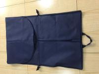 China Polyester Non Woven Suit Garment Bag , Tri Fold Garment Bag For Travel for sale