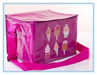 China Food 6 Can Insulated Cooler Bags Laminated Pp Woven Outdoor Fitness With Aluminum for sale