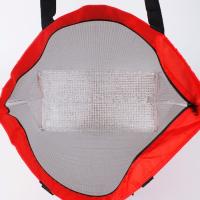 China Recycled Insulated Cooler Bags Portable Custom Printed Tote , Drink Cooler Bag for sale