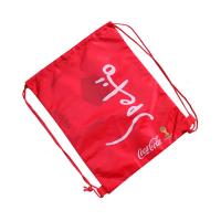China TPBP018 Outdoor Gym Sports Backpack Red Heavy Duty Polyester Drawstring for sale