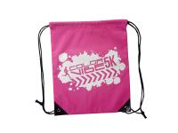 China Promotional Sports Backpack Polyester Drawstring , Sports Travel Backpack for sale