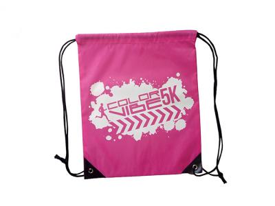 China Promotional Sports Backpack Polyester Drawstring , Sports Travel Backpack for sale