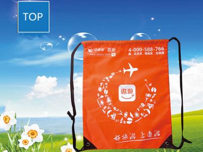 China Polyester Sport Drawstring Backpack Recycled Casual Outdoor Traveling for sale