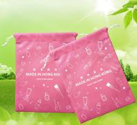 China Advertising Promotional Gift Bags , 210D Polyester Drawstring Bag for sale