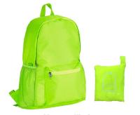 China Light Weight Outdoor Sports Backpack Daily Folding Casual 600D Polyester With Pu Coating for sale