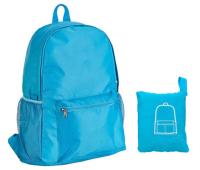 China Light Weight Outdoor Sports Backpack Daily Folding Casual 600D Polyester With Pu Coating for sale