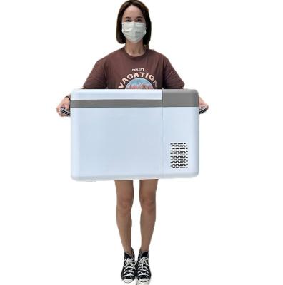 China 25L Capacity Portable Medical Blood Bank Vaccine Refrigerator And Freezer for ALL Climates for sale