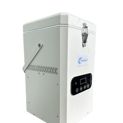 China Portable Ultra Low Temperature Freezer -120 Lab Voltage V 12V/24V/110V-240V 100W for sale