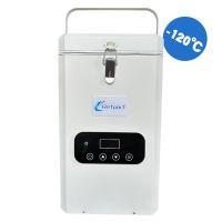 China Portable Ultra Low Temperature Freezer -120 Lab Voltage V 12V/24V/110V-240V 100W for sale