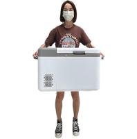 China 25L Capacity Portable Blood Refrigerator for Clinic Blood Storage in Medical Setting for sale