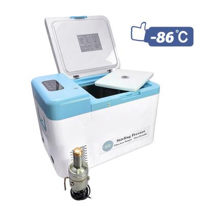 China Ultra Low Temperature 86c Freezer Portable Stirling Cooler for Home and Travel Needs for sale