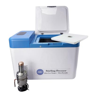 China Stirling Cooling Technology 25L Capacity -86C Ultra Low Deep Freezer for Vaccine Storage for sale