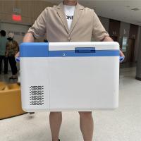 China Minus 60 degree Vaccine Storage Transport Refrigerator with Helium Refrigerant 17.5KG for sale