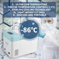 China Ultra Low Temperature -86 Degree Portable Fridge Deep Cooler 17.5KG Refrigerant HE for sale