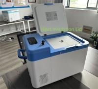 China 100V to 240V 12V/24V Mini Fridge 25L Portable Ultra Low Temperature Freezer -60 Degree for sale