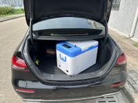 China 100V to 240V 12V/24V Mini Fridge 25L Portable Ultra Low Temperature Freezer -60 Degree for sale