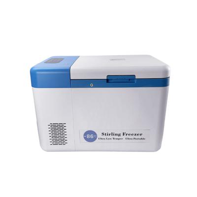 China ALL Climate Types -25L Minus 86 Degrees ULT Portable Medical Freezer with 100W Power for sale