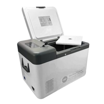 China Manuel Defrost Type -80 Degree Ultra Low Temperature Laboratory Portable Deep Freezer for sale