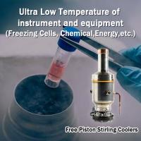 China Voltage 12V/24V/110V-240V Minus -130C Free Piston Stirling Cooler for Super Cooling for sale