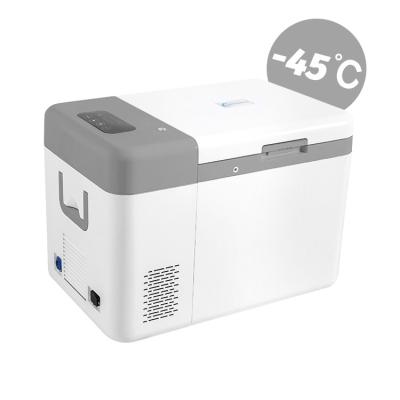 China Home Medical 12V/24V Storage Portable Car Freezer 25L Volume and 2 to 8 Degree Cooling for sale
