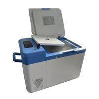 China 25L Capacity Refport Portable Mini Transfer -60 Degree Freezer with Helium Refrigerant for sale
