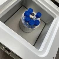 China 100W Portable Laboratory Ultra Low Temperature Cryogenic Freezer Mini Lab 2L -86 Degree Stirling Freezer for sale