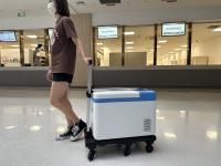 China Temperature Range 25C to -86C 25L Portable Ultra Low Temperature Freezer for Medical for sale