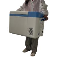 China 251 Portable Mini Medical Transfer 60 Degree Ultra Low Temperature Horizontal Deep Freezer for sale