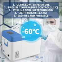 China Portable Freezer With Stirling Cooling System For -60C Medical Storage And Transport for sale